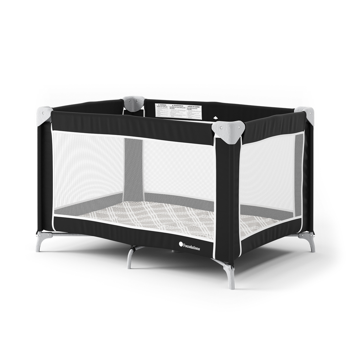 Foundations Sleep N Store Play Yard | Compact Pack and Play for Hotels ...